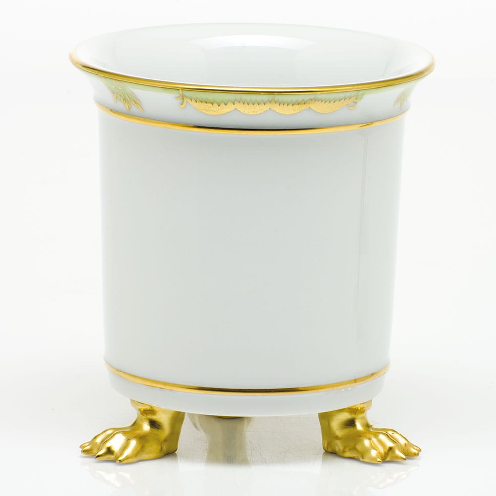 Herend Princess Victoria Green Mini Cachepot with Feet – Paris ...