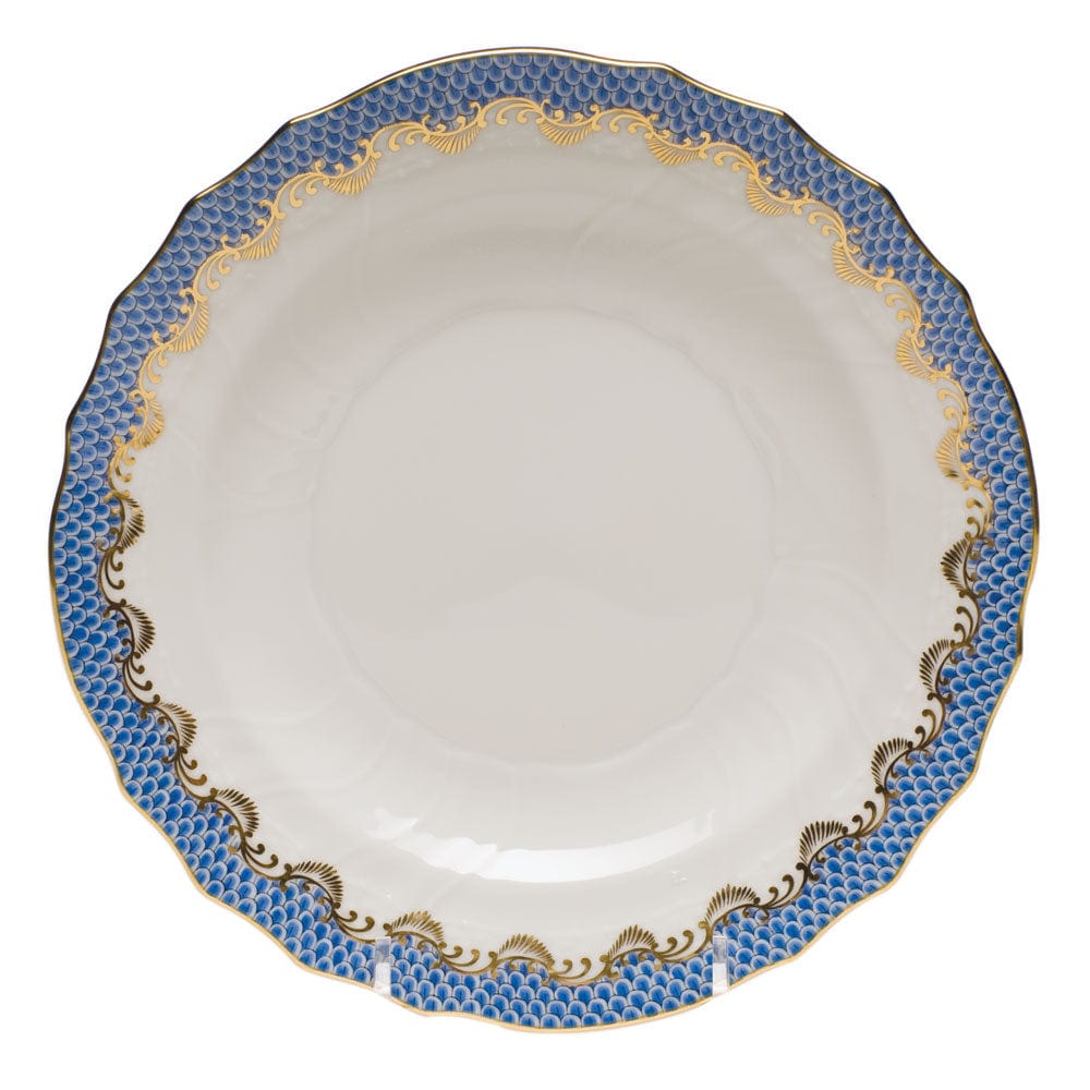 Herend Fish Scale Blue Salad Plate – Paris Tableware & Gifts