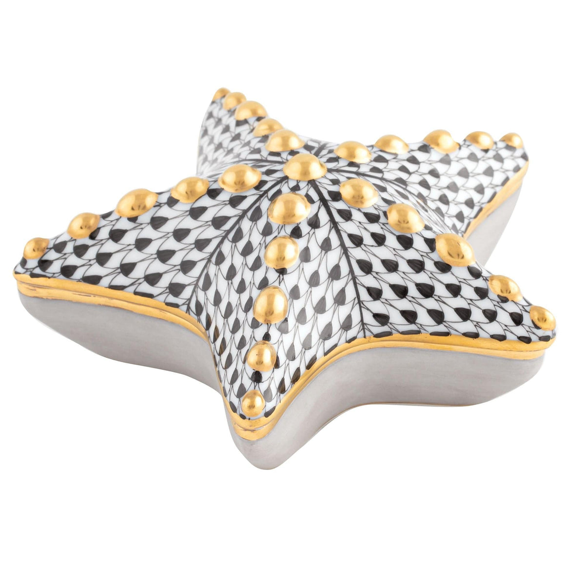 Herend Starfish Box in Black – Paris Tableware & Gifts