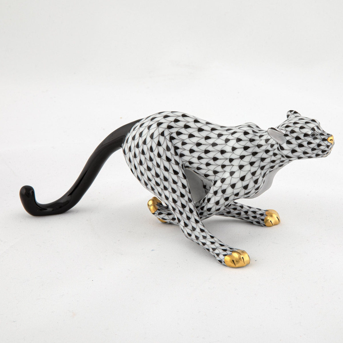Herend Small Cheetah Black – Paris Tableware & Gifts